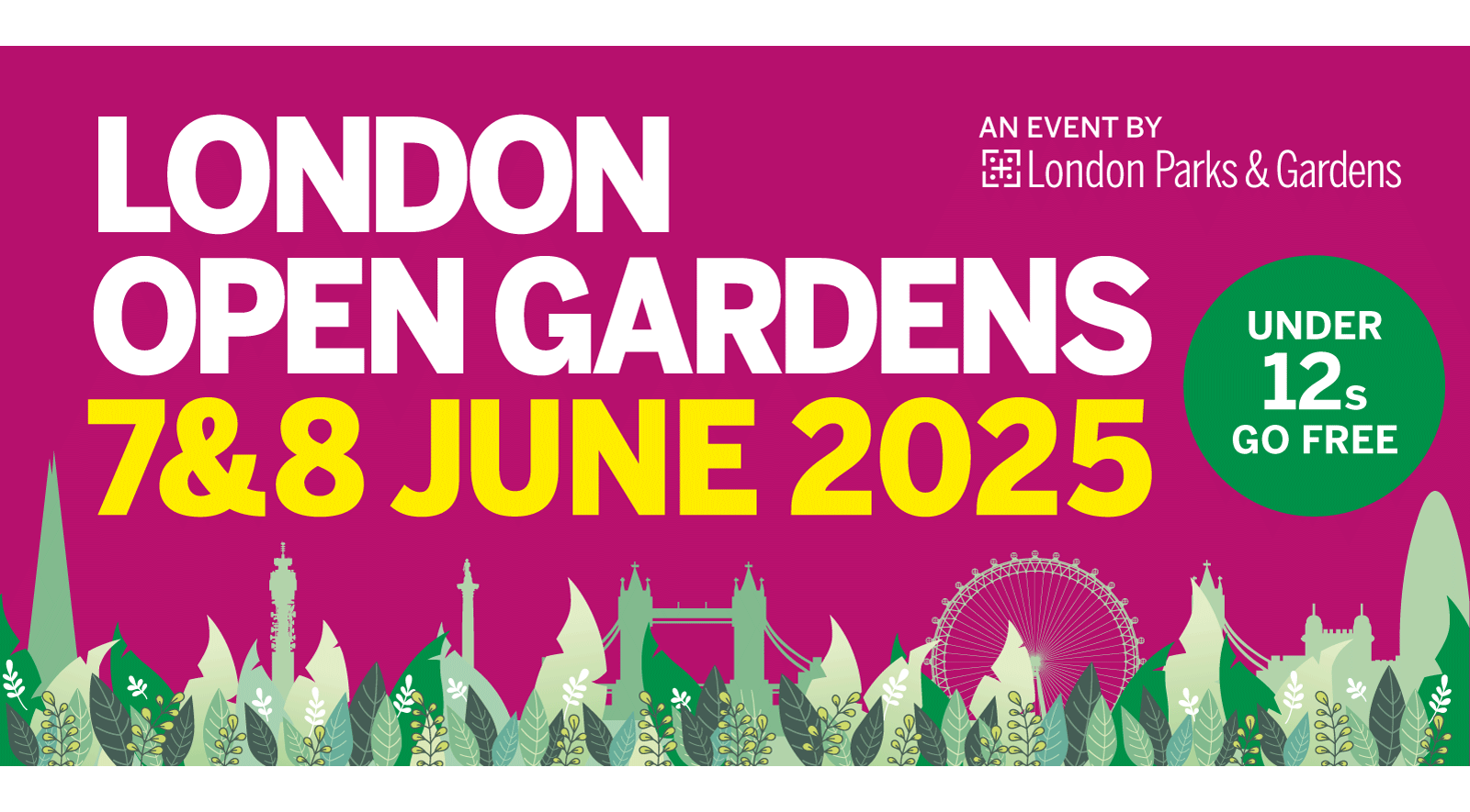 London Open Gardens 2025 - London Parks & Gardens